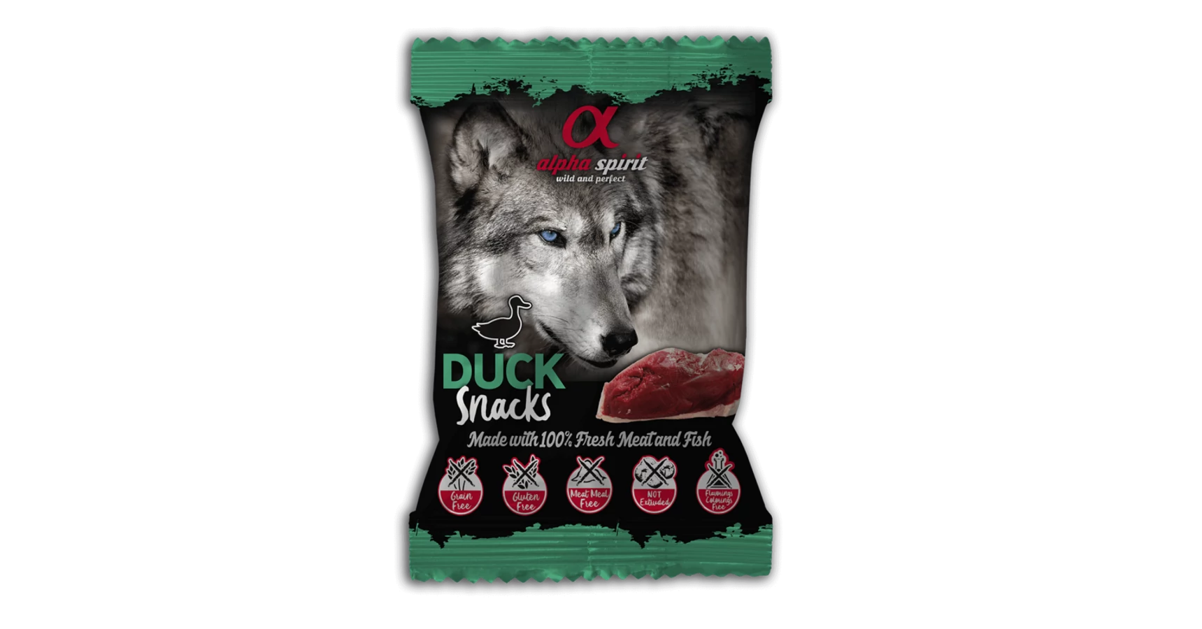 Alpha Spirit Kacsás Snack 50 g - Shibaland